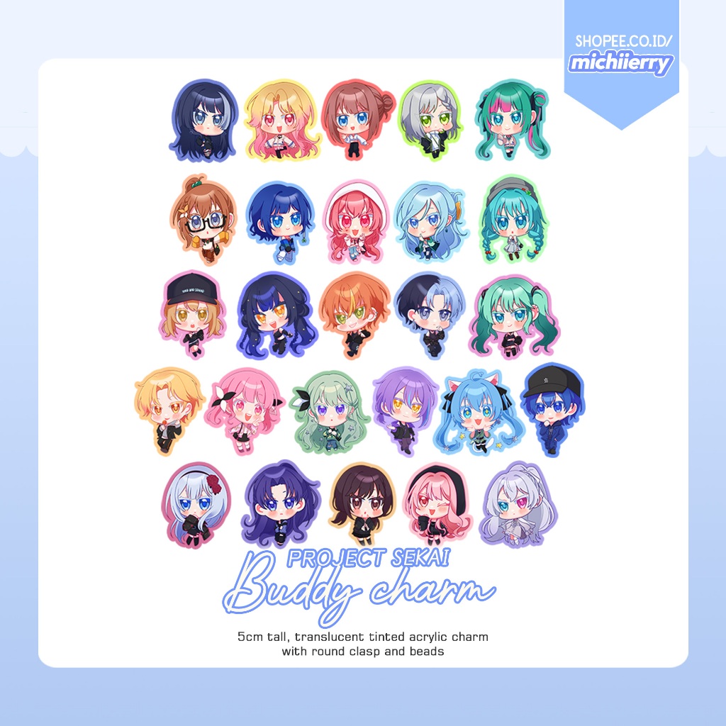 Fanmerch SEKAI PROJECT - Buddy Charm | Shopee Philippines