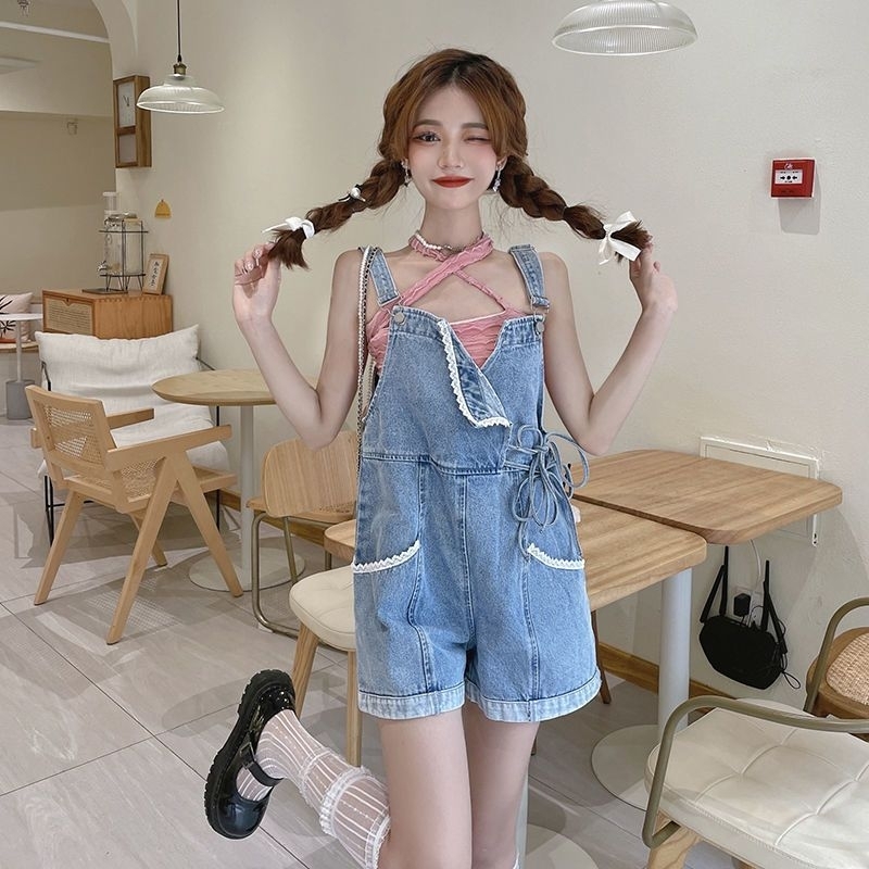 Anime Denim Overalls Cosplay | Shopee Philippines