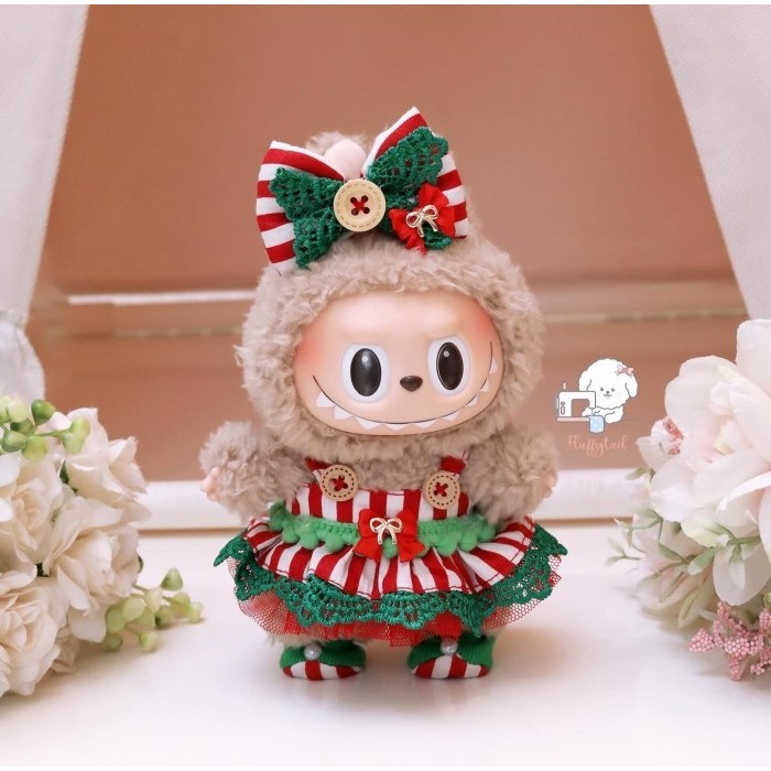 Fluffytail Labubu Christmas Outfit Costume V1 & V2 Cute Christmas ...