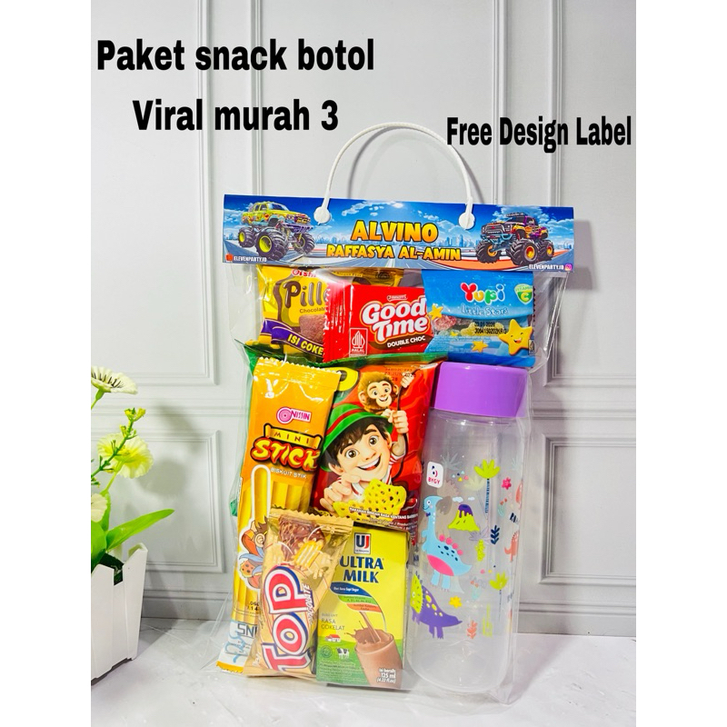 Children's birthday snack packages / birthday souvenirs / birthday ...