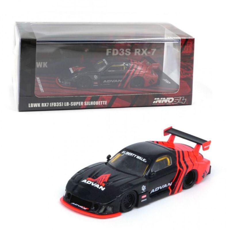 Inno64 LBWK MAZDA RX7 (FD3S) LB-SUPER SILHOUETTE "ADVAN LIVERY ...