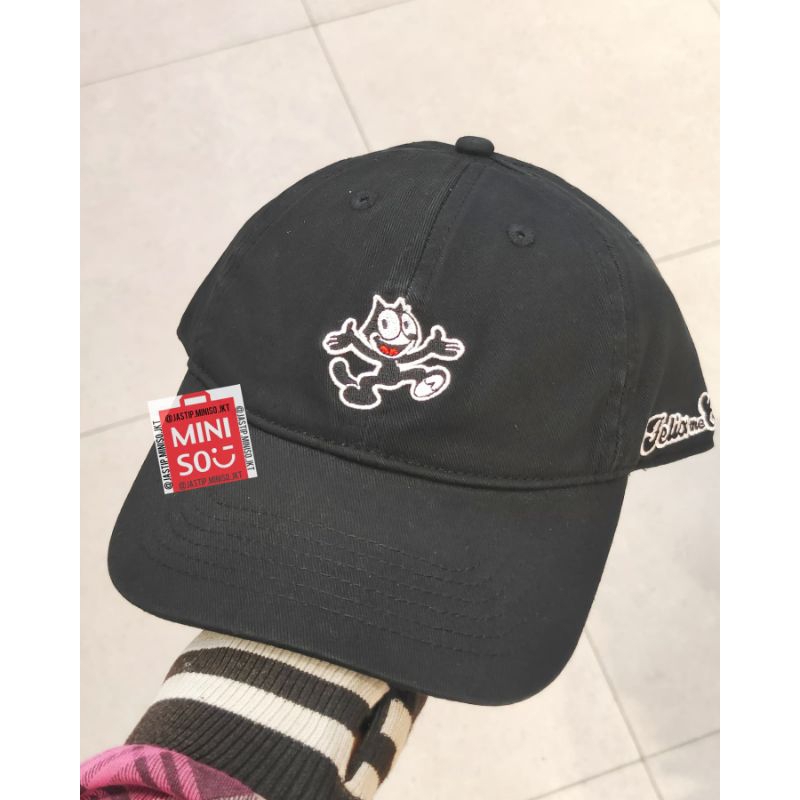 Miniso Embroidered Baseball Cap / Embroidered Baseball Cap FELIX THE ...