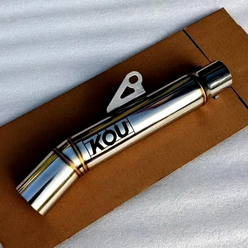 Kou mahachai Super Canister pipe open spec silincer only 51mm | Shopee ...