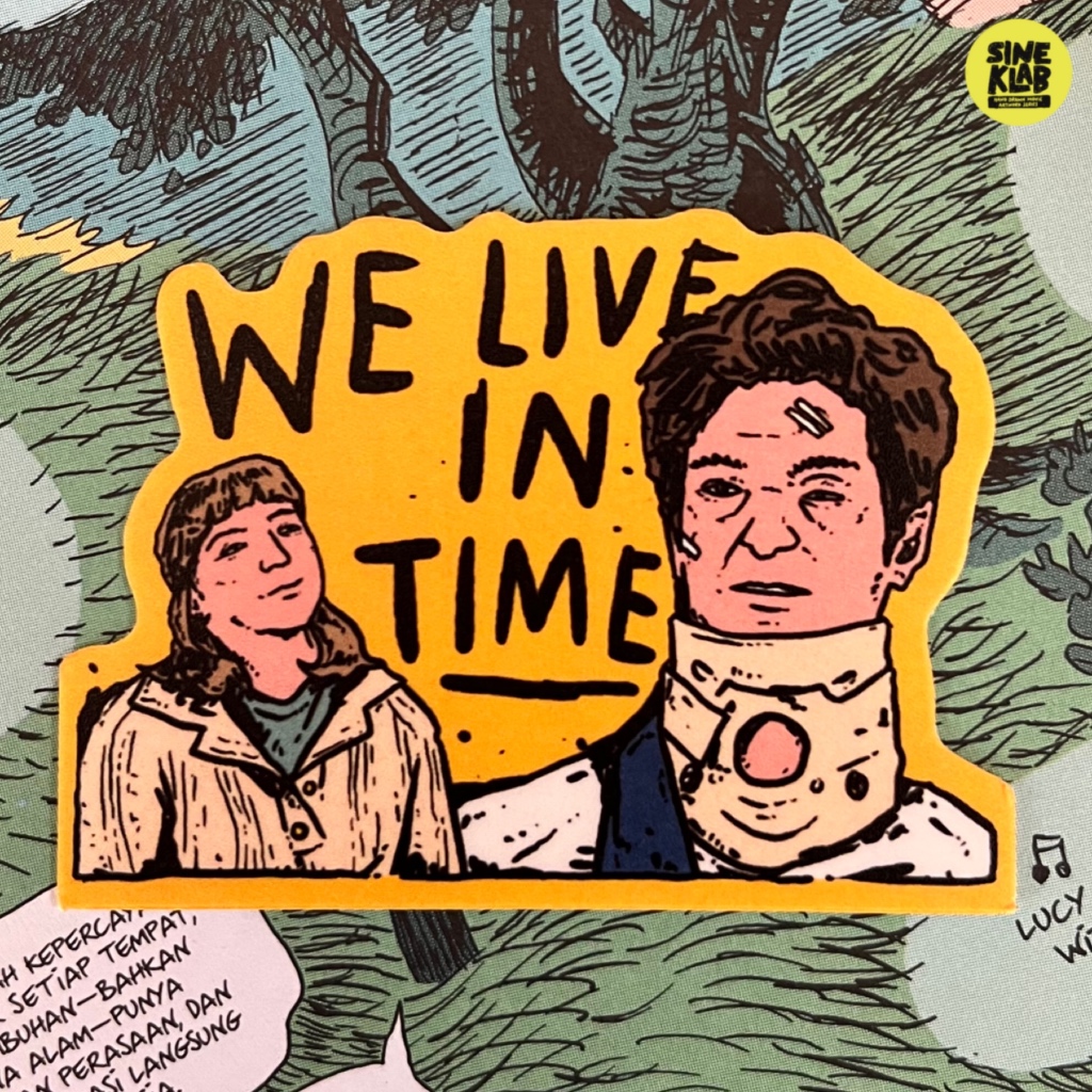 Sineklab - Sticker WE LIVE IN TIME - Film / Movie / Cinema / Series ...