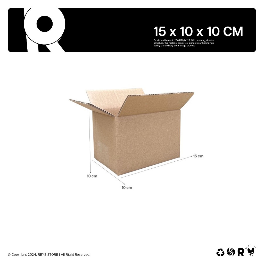 Dus BOX 15 x 10 x 10 CM | Cardboard | Cardboard | Box | So | Shopee ...