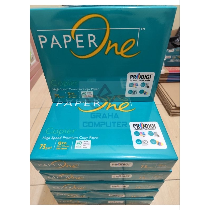 PaperOne HVS Paper, Photocopy Quarto/Q4 75gsm Copier 1 Ream (500 sheets ...