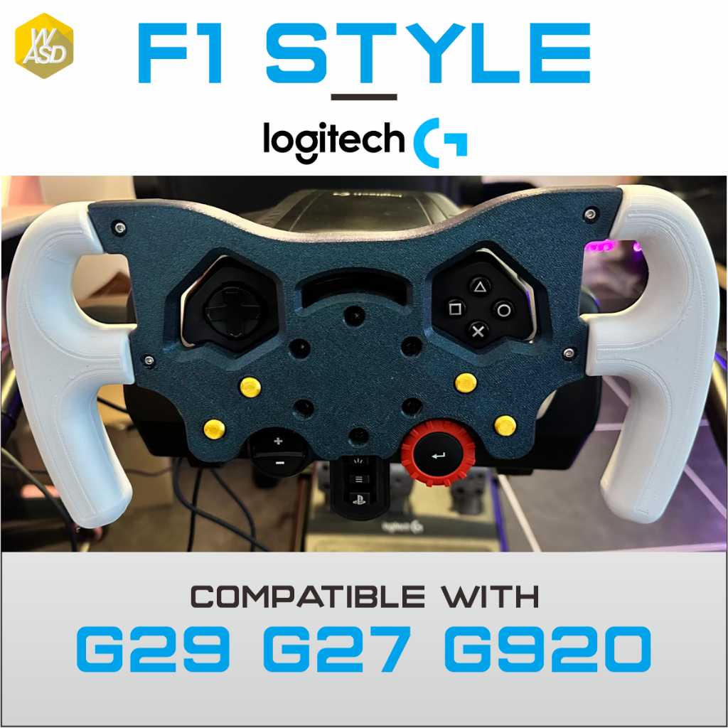 F1 Style Wheel for Logitech G29 G27 G920 | Shopee Philippines