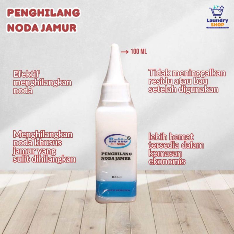 Brito Anti Stain for Clothes Special for Mushroom Stains, 100 Ml Pack ...