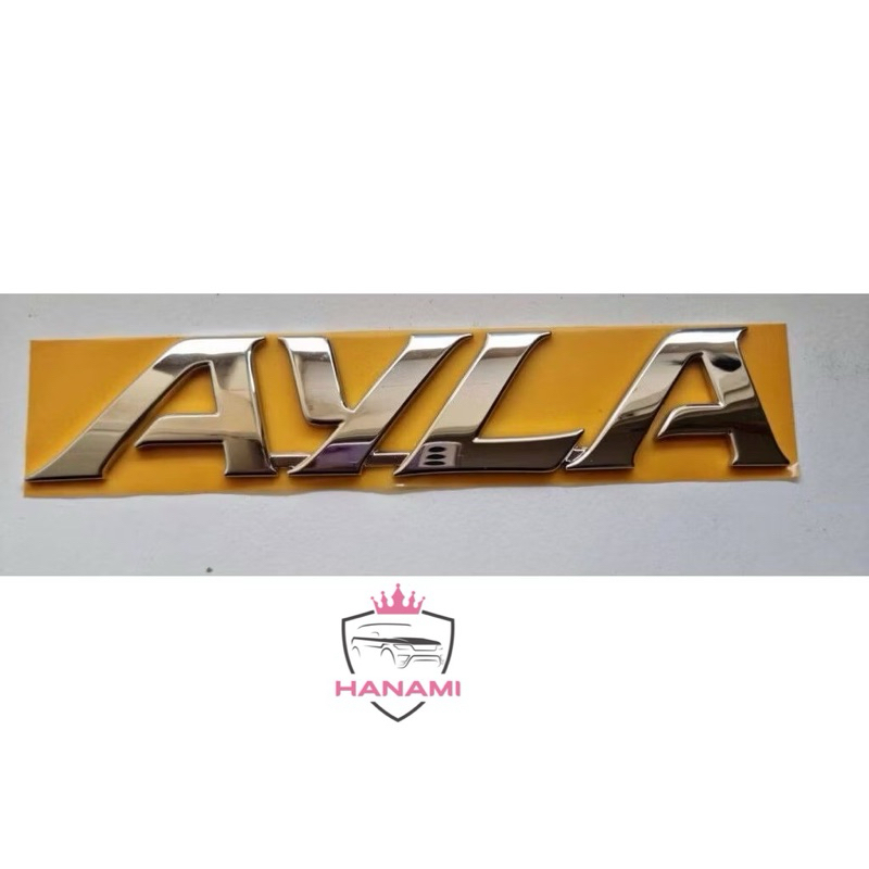 Original Daihatsu Ayla Writing Logo Emblem/Original Daihatsu New Ayla ...