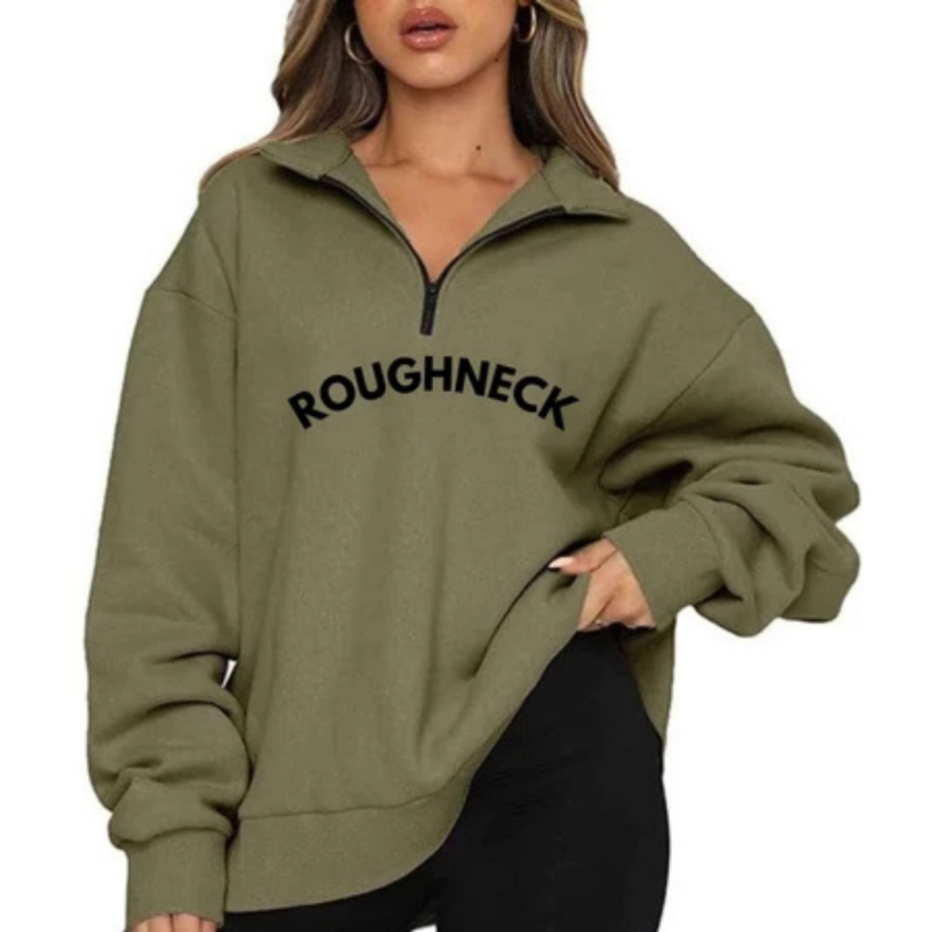 Saraka - Crewneck Vintage Collared Basic Unisex Trendy Distro / Halfzip ...