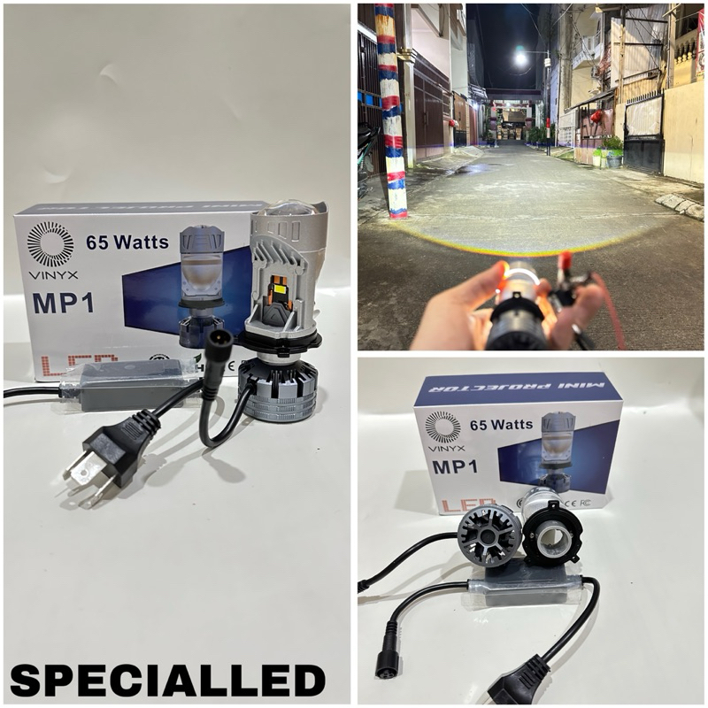 Vinyx MP1 H4 65W Projie H4 Mini Projector Lens Car Motorcycle Headlight ...