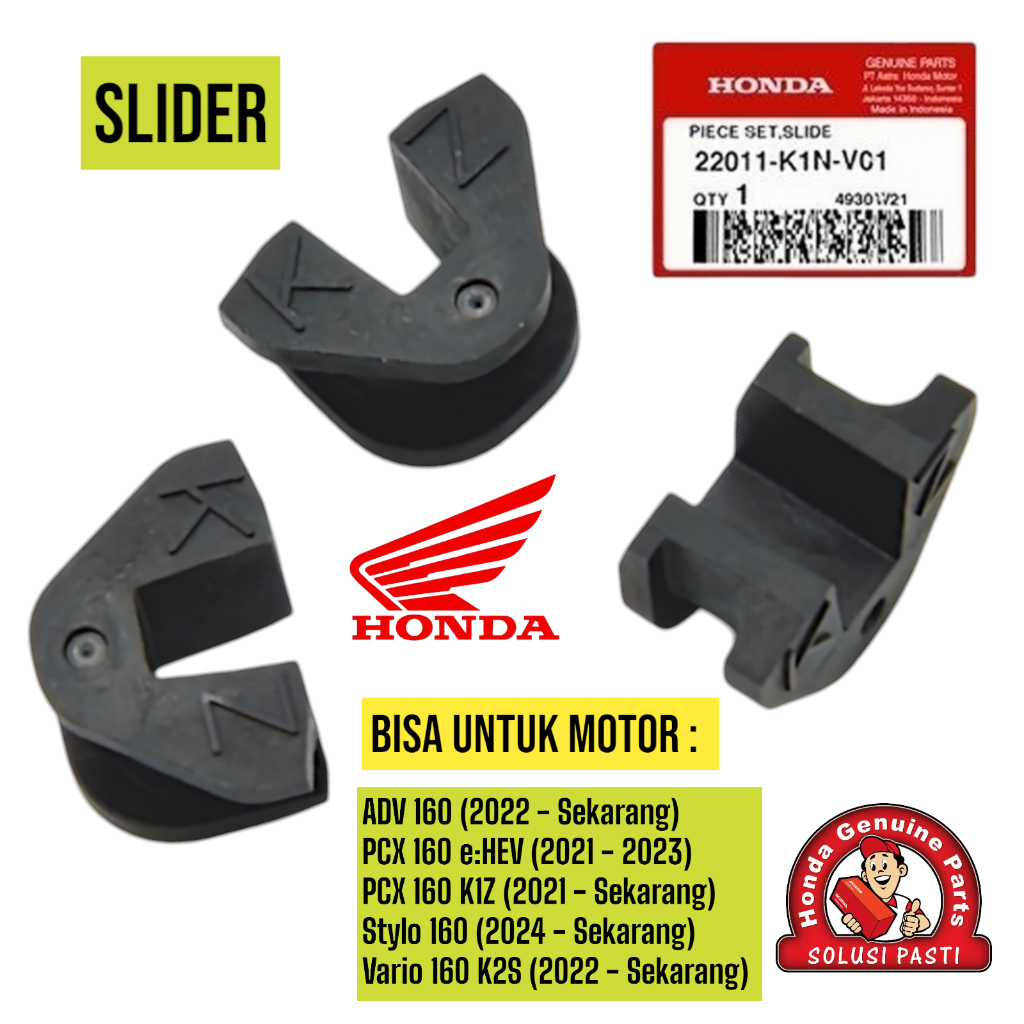 22011-k1n-v01 Piece Slide Set Honda vario PCX 160, ADV 160, Stylo 160 ...