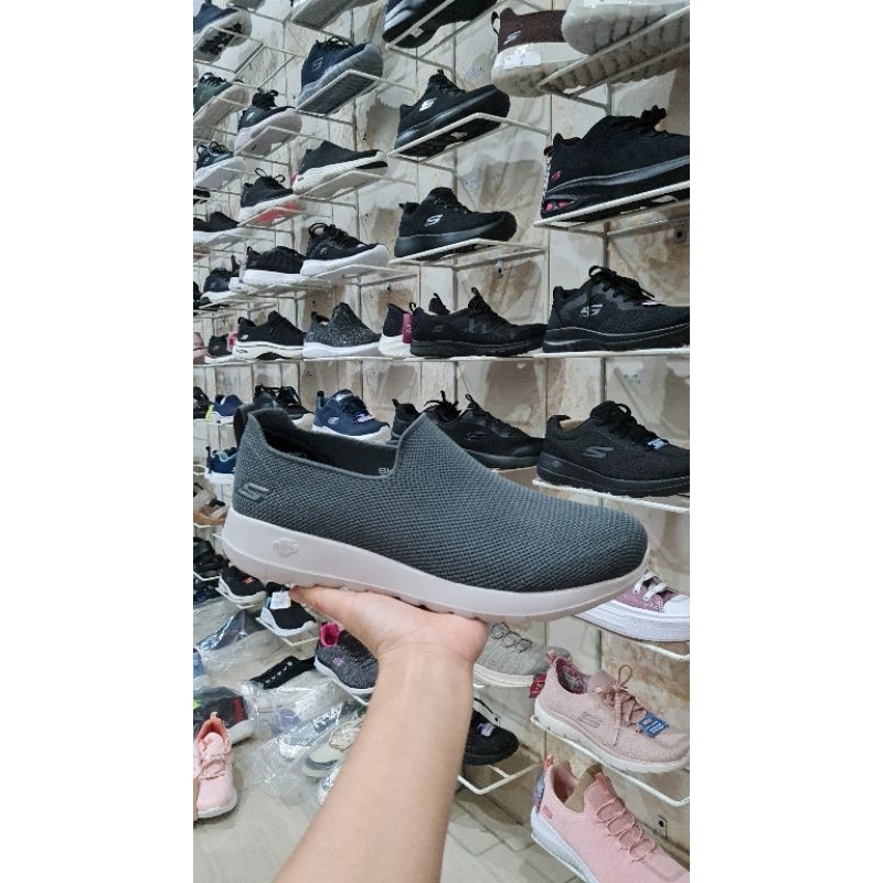 Skechers slip-on NL grey shoes size 44 | Shopee Philippines