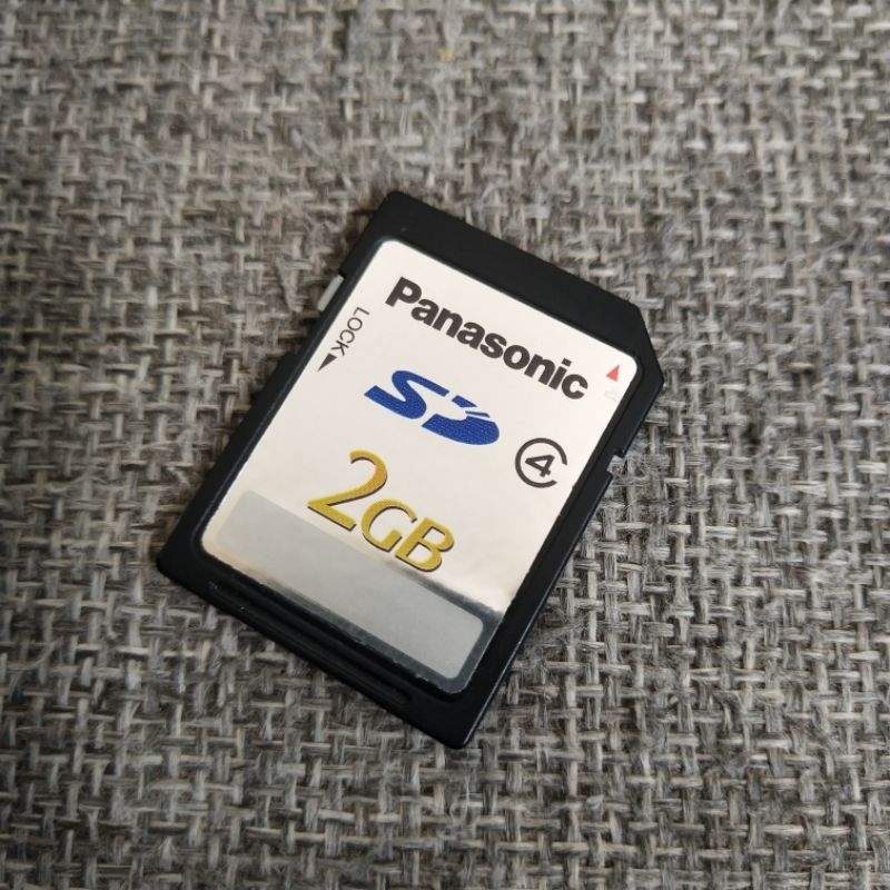 Panasonic SD 2GB Class 4 Memory Made in Japan Original | Shopee Philippines