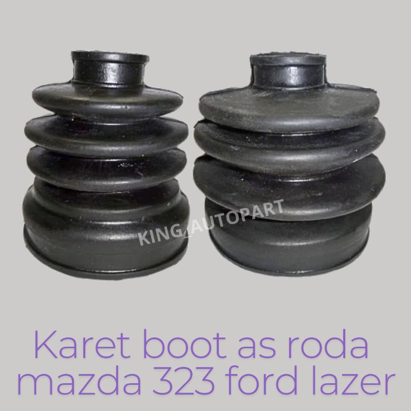 Rubber boot axle cv joint bearing cockel mazda 323 ford lazer | Shopee ...