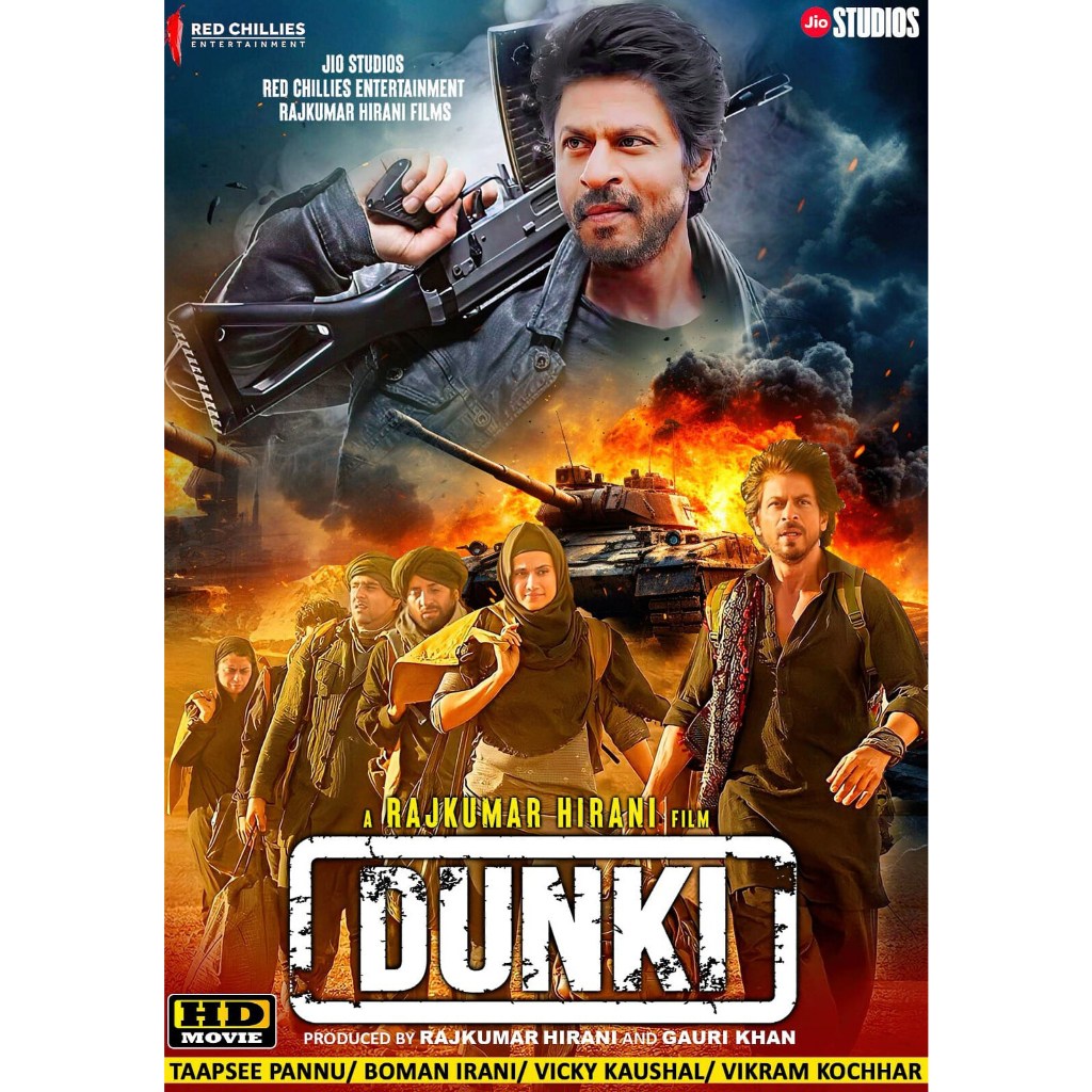 Dvd Movie India Cassette : Dunki (2023) | Shopee Philippines