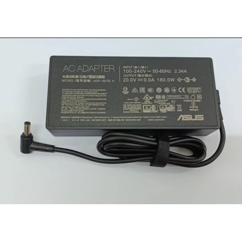 Asus 180W charger adapter for MSI GF66 GS66 GF75 GL76 20V 9A 180 Watt 5 ...