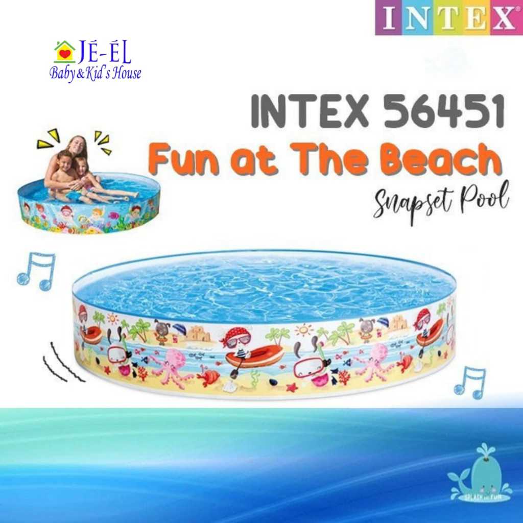 Intex Swimming Pool Weat Set Collection 1.52m x 25cm 56451 / Swimming ...