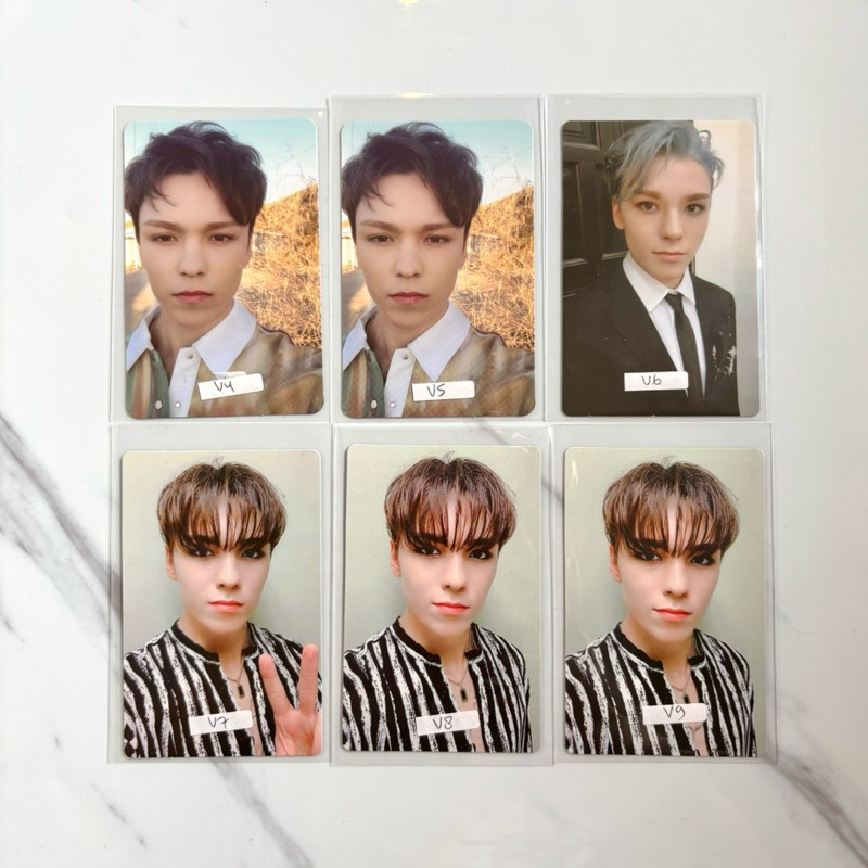Pc Photocard Album KR VERNON SEVENTEEN SVT (Orange Set, An Ode Begin ...