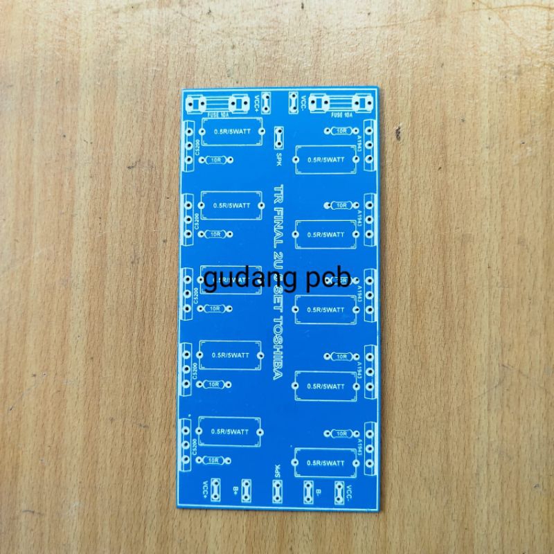 Toshiba pcb 5 sets of 2u final transistor pcbs pcb board | Shopee ...