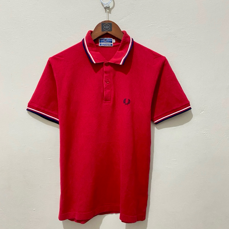 Original Red Polo Shirt Fred Perry. | Shopee Philippines