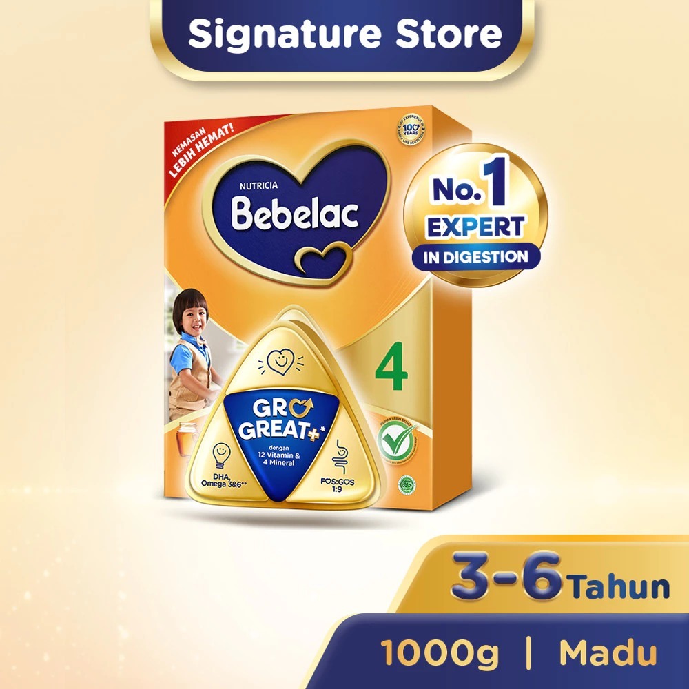Bebelac 4 Vanilla Growth Milk Powder 1000 gr | Shopee Philippines