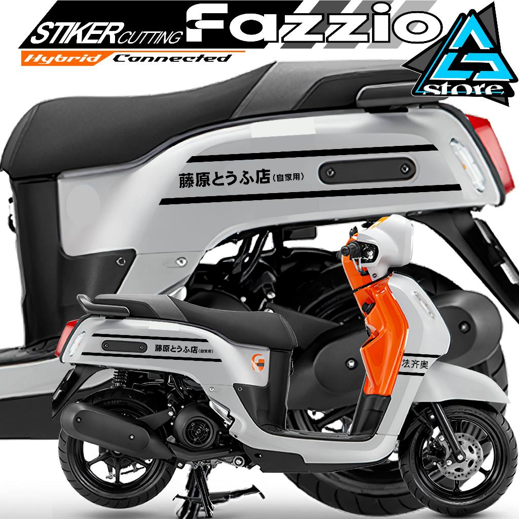 D INITIAL STRIPING/ FAZZIO/482 STRIPING/JAPANESE STICKERS/NEW FAZZIO ...