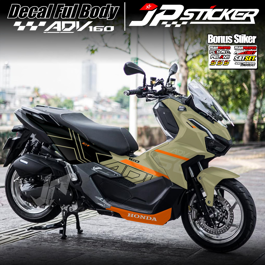 Full Body ADV 160 Decal Sticker Honda ADV 160 Decal Sticker Simple ...