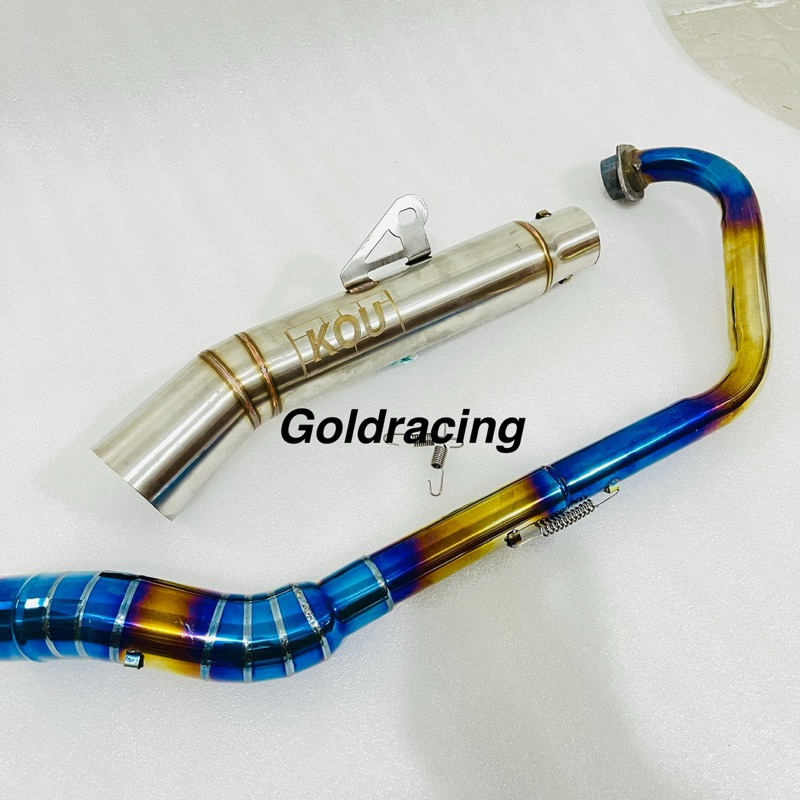 Kou mahachai conical exhaust pipe for tmx 125 150 raider 150 carb fi ...