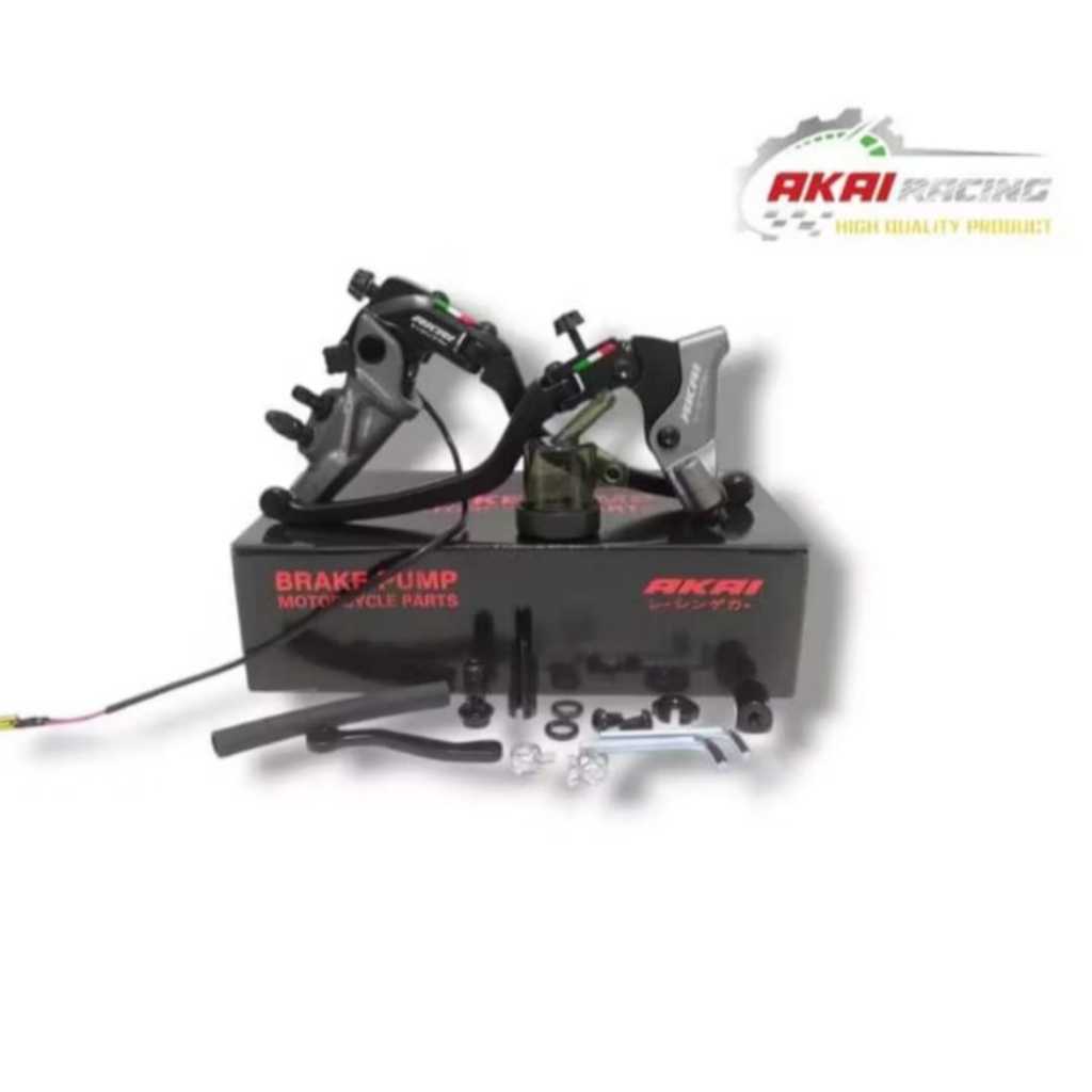 Akai Racing Brake Master Set Left Right Plus Smoke Tube Brake Master ...
