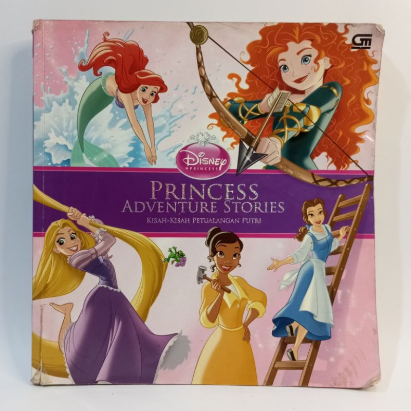Disney princess adventure stories book, original princess adventure ...