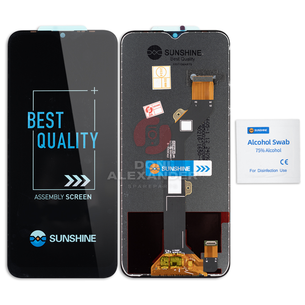 Tecno SPARK 6 GO TOUCHSCREEN LCD - TECNO KE5 COMPLETE 1 SET ORIGINAL ...