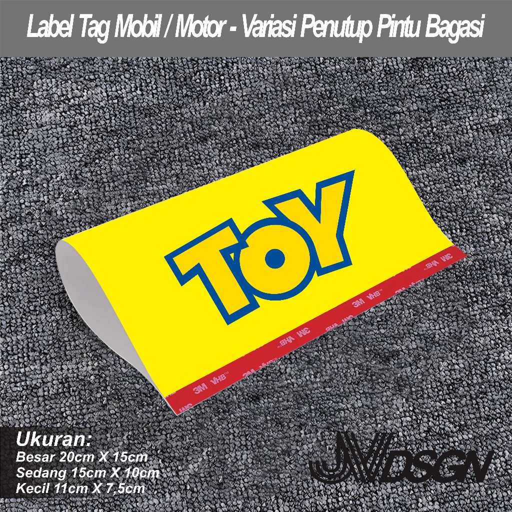 Toy car Tag labels, variations of trunk door covers, Viral Lego car ...