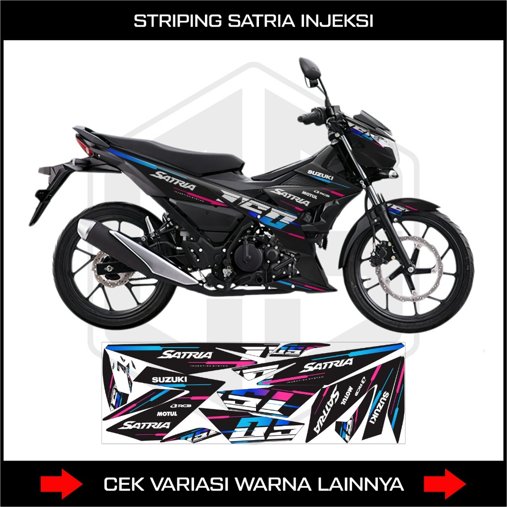 Suzuki Satria F 150 Fi Sticker Vietnam Design - Satria 150 Fu Fi ...
