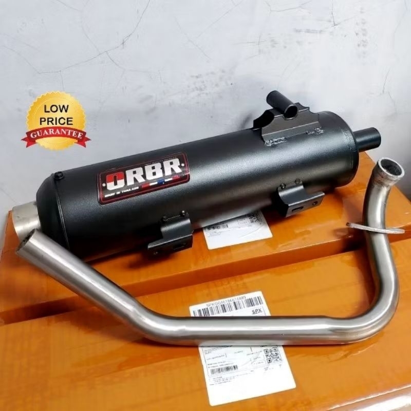 ORBR muffler 1set silent killer click 125 click 150 beat carb,fi beat ...