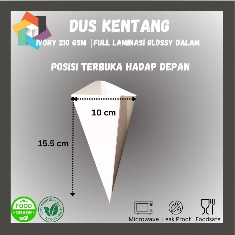 Plain French Fries Snack Box | So Churros | Contemporary French Fries ...