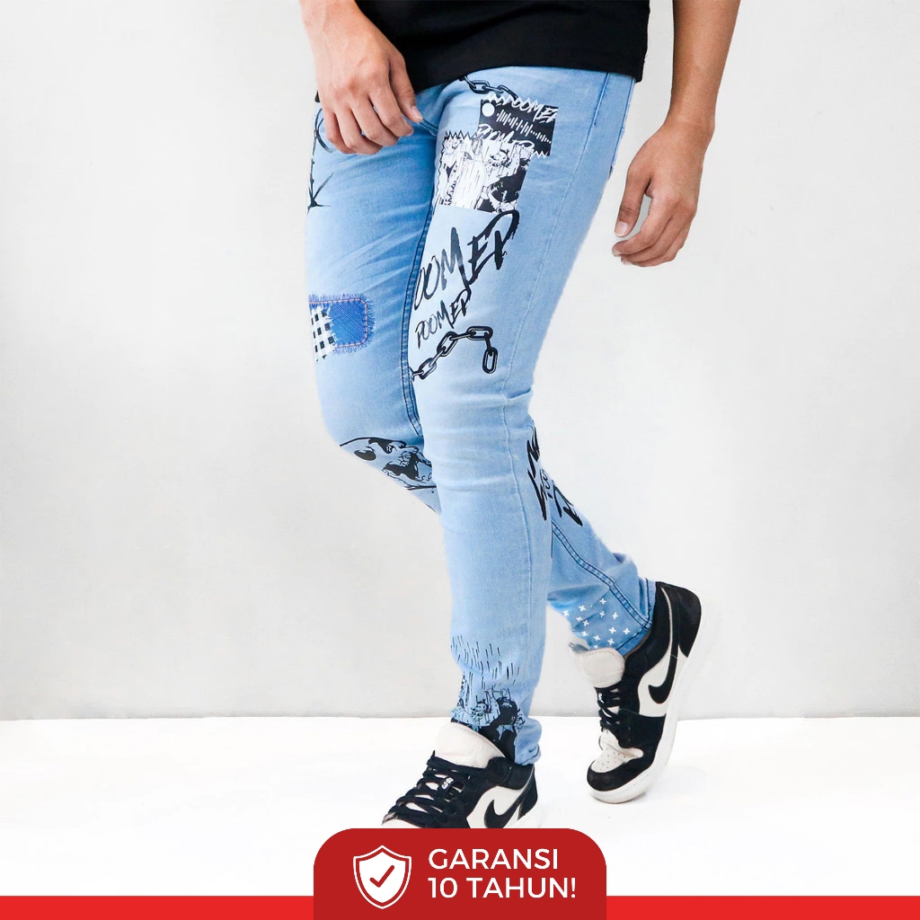 Papago - Men's Skinny Slimfit Jeans - Doomed | Shopee Philippines