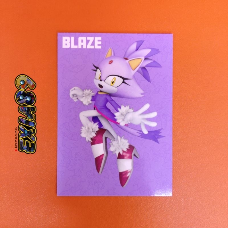 Sonic The Hedgehog Official Trading Card Collection 40 - Blaze (Let's ...