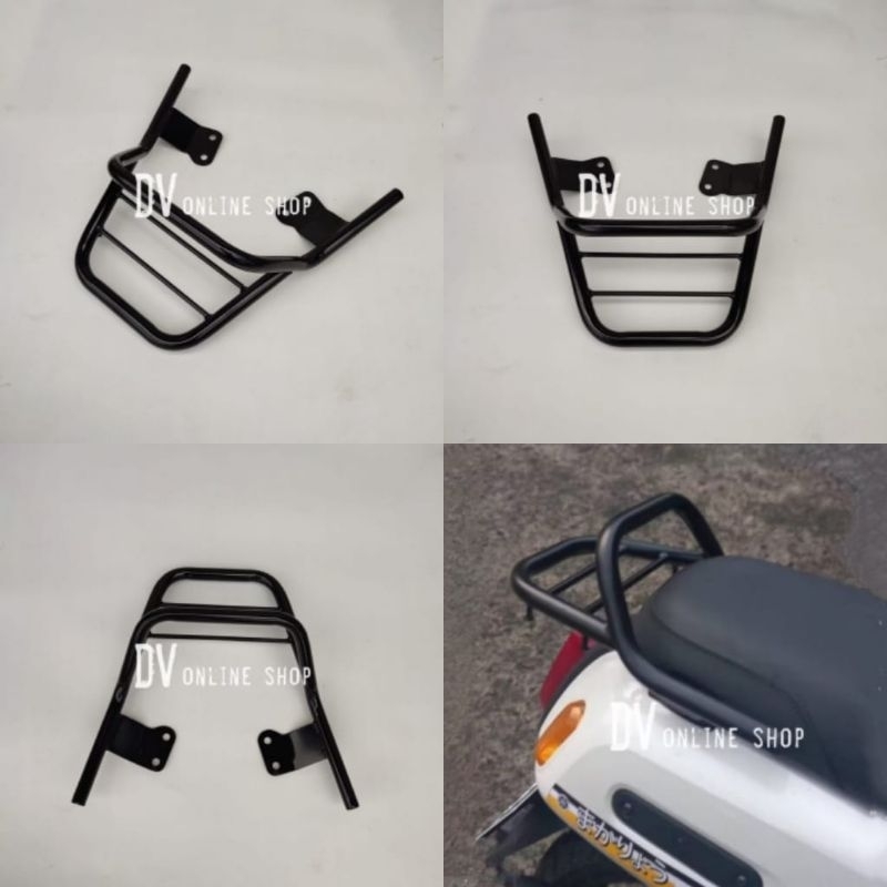 Yamaha Fazzio Rear Rack / Rear Bracket. Fazzio motorbike accessories ...