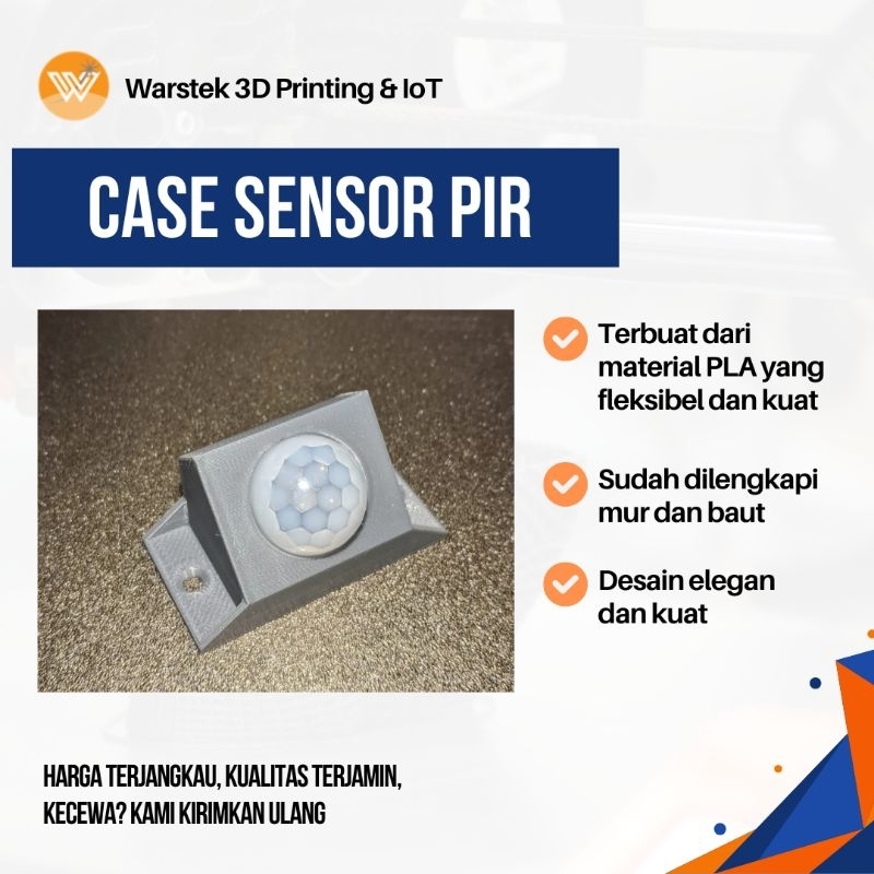 PIR Sensor Frame Case Passive Infrared Enclosure Casing Housing ...