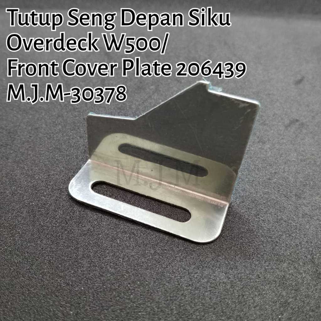 MESIN Kam Overdeck W500 sewing machine funnel coaster/Front Cover Plate ...