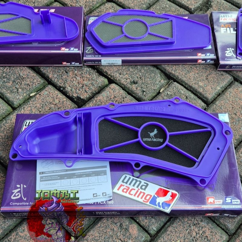 UMA RACING VARIO 160 PCX 160 ADV 160 STYLO 160 AIR FILTER ORIGINAL UMA ...