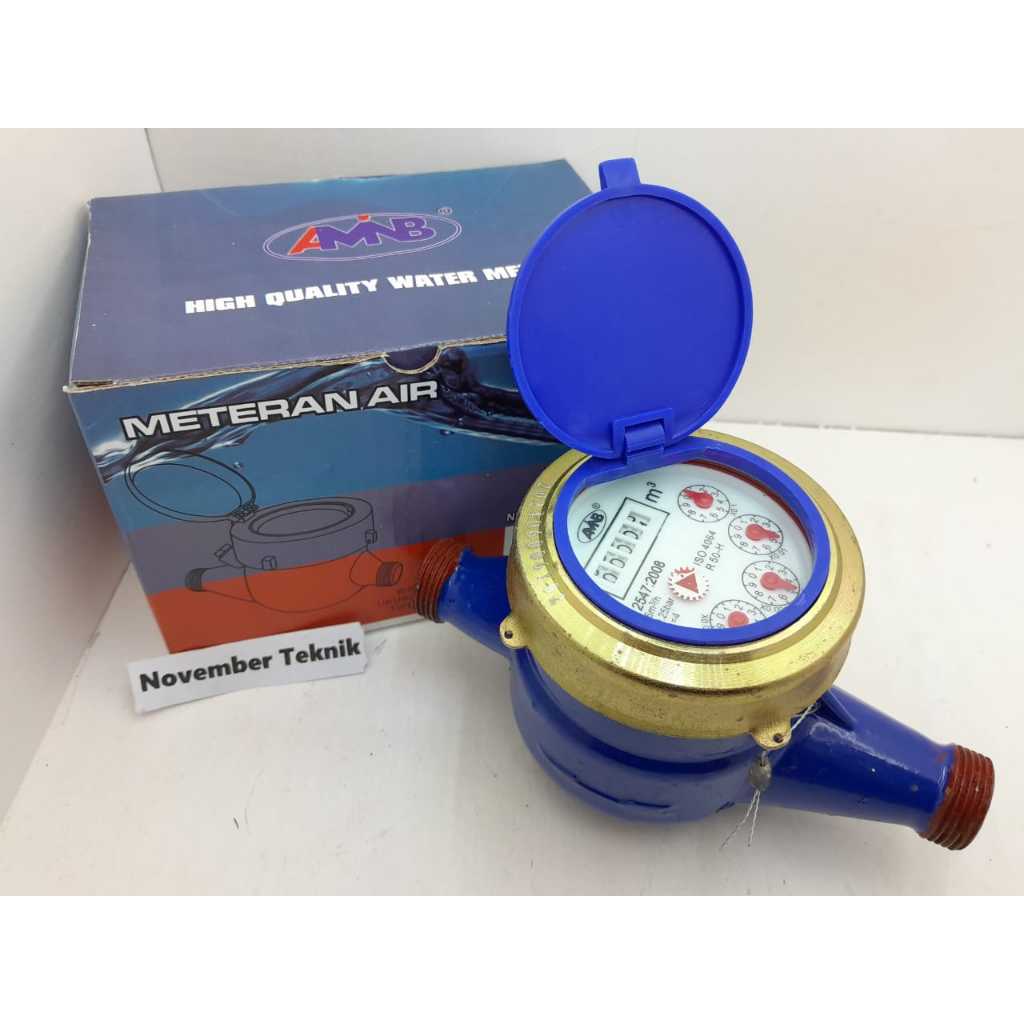 Sni PDAM Iron Body Water Meter PAM Water Meter 1/2 Inch AMNB | Shopee ...