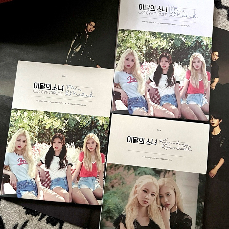 Loona ODD EYE CIRCLE album mix&match kimlip jinsoul album mix & match oec lipsoul kimlip jinsoul ...