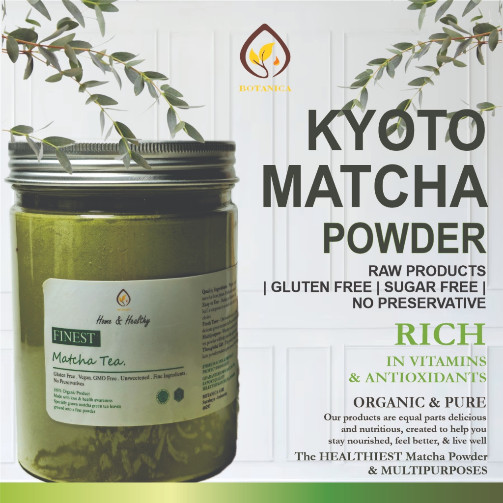 Botanica Kyoto Matcha Green Tea Powder Pure/Matche Tea imported Japan ...