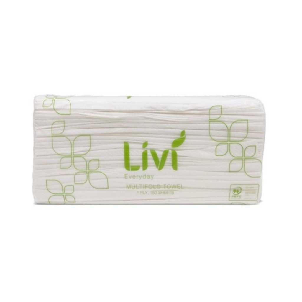 Livi Smart Multifold 150S Tissue - Dry Tissue | Shopee Philippines