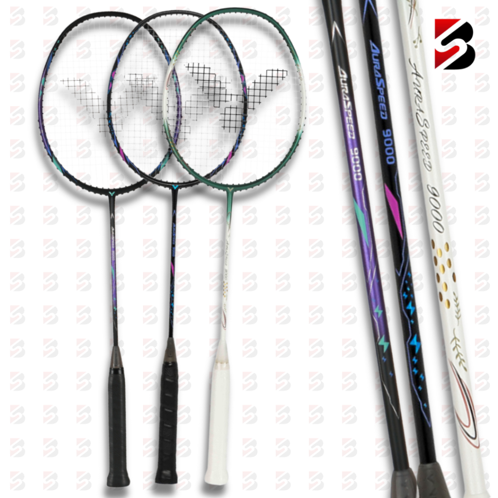 Original VICTOR AURASPEED 9000 BADMINTON RACKET | Shopee Philippines