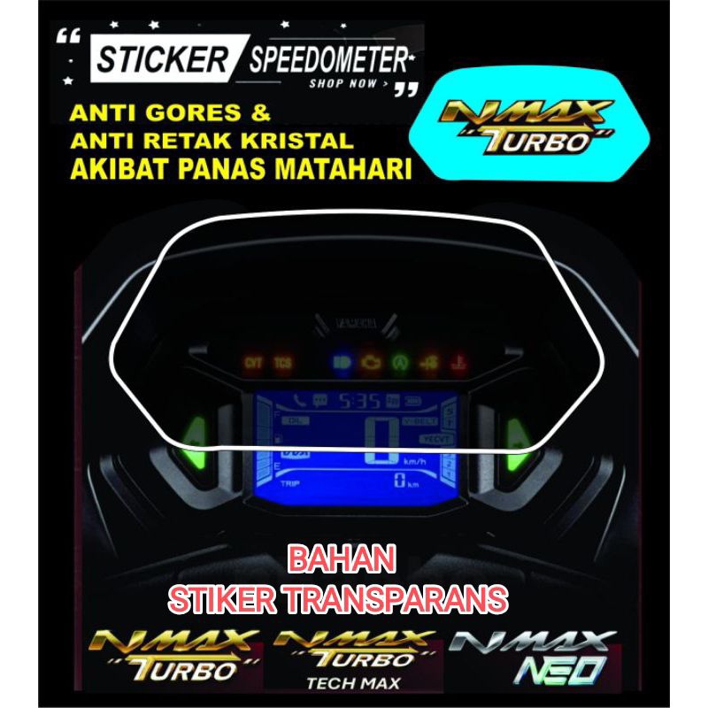 NMAX TURBO/Neo Speedometer sticker | Shopee Philippines