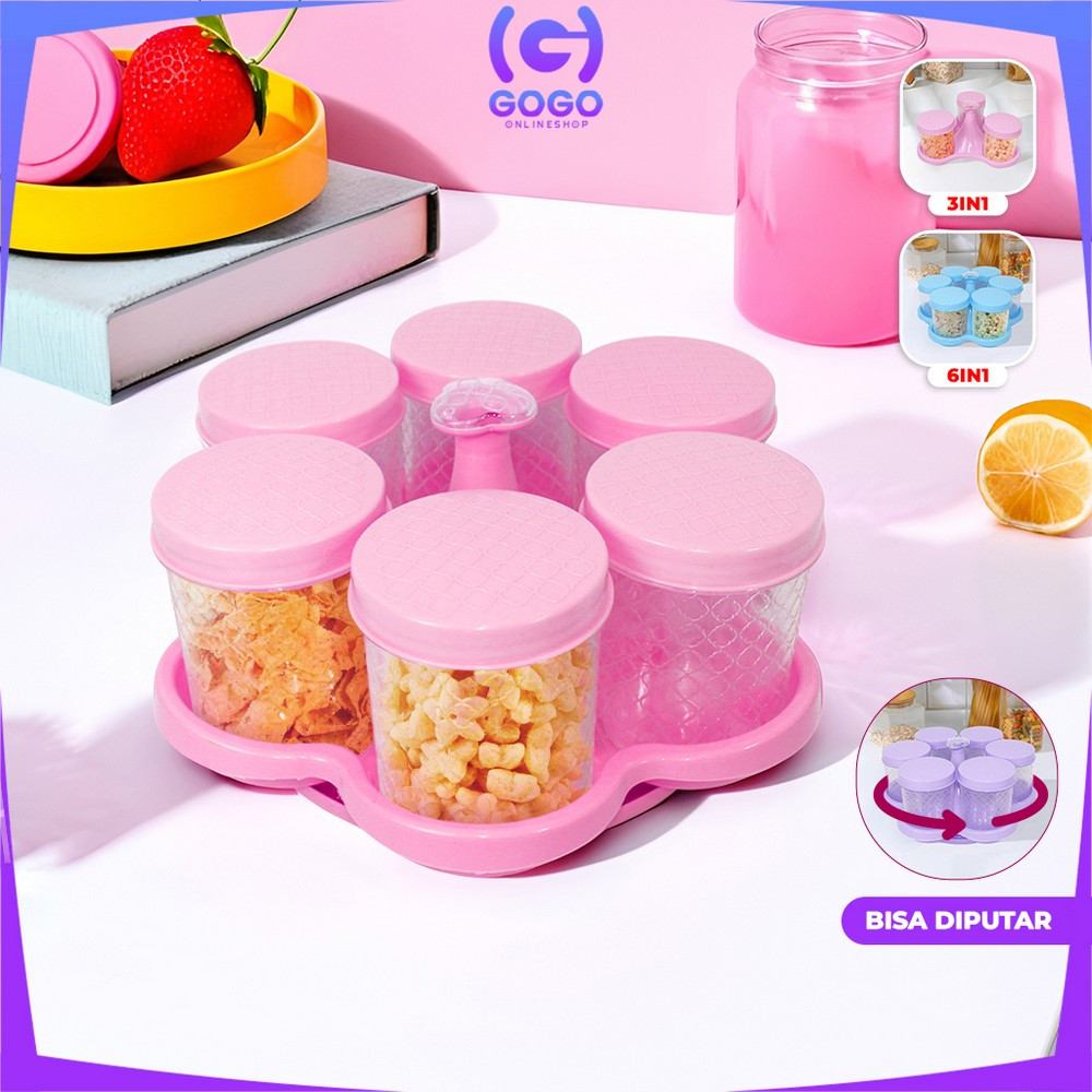 Gogo-c1246 Eid Cookie Jar Set Snack Container Tray Tray Food Container ...