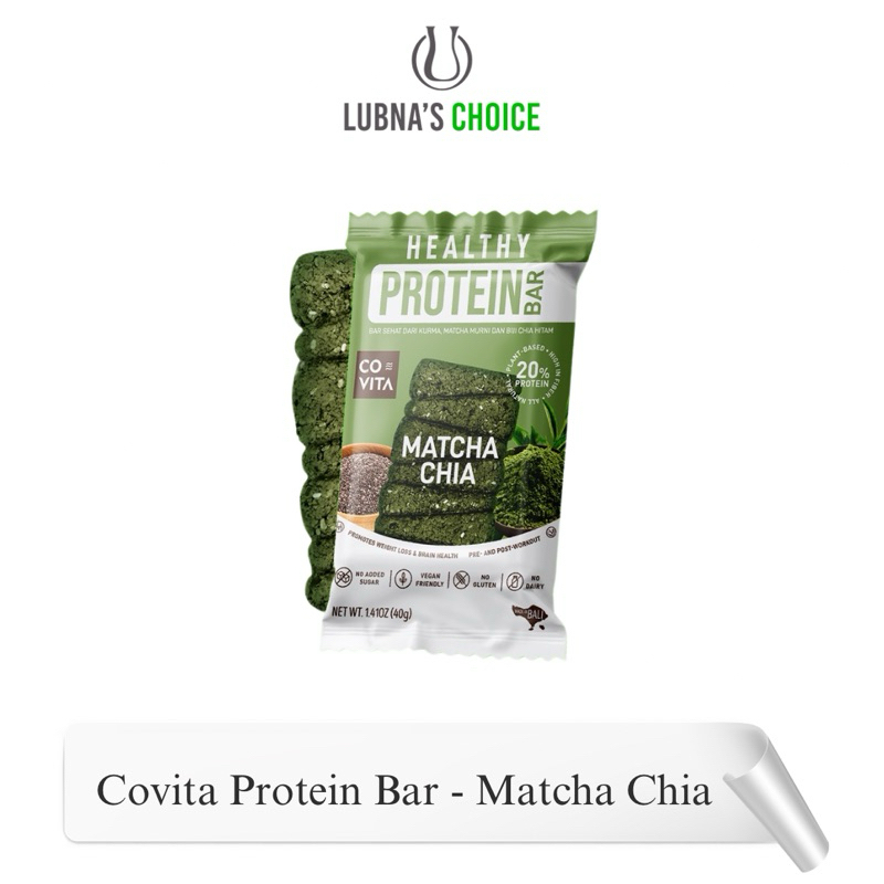 Covita Protein Bar - Matcha Chia | Shopee Philippines